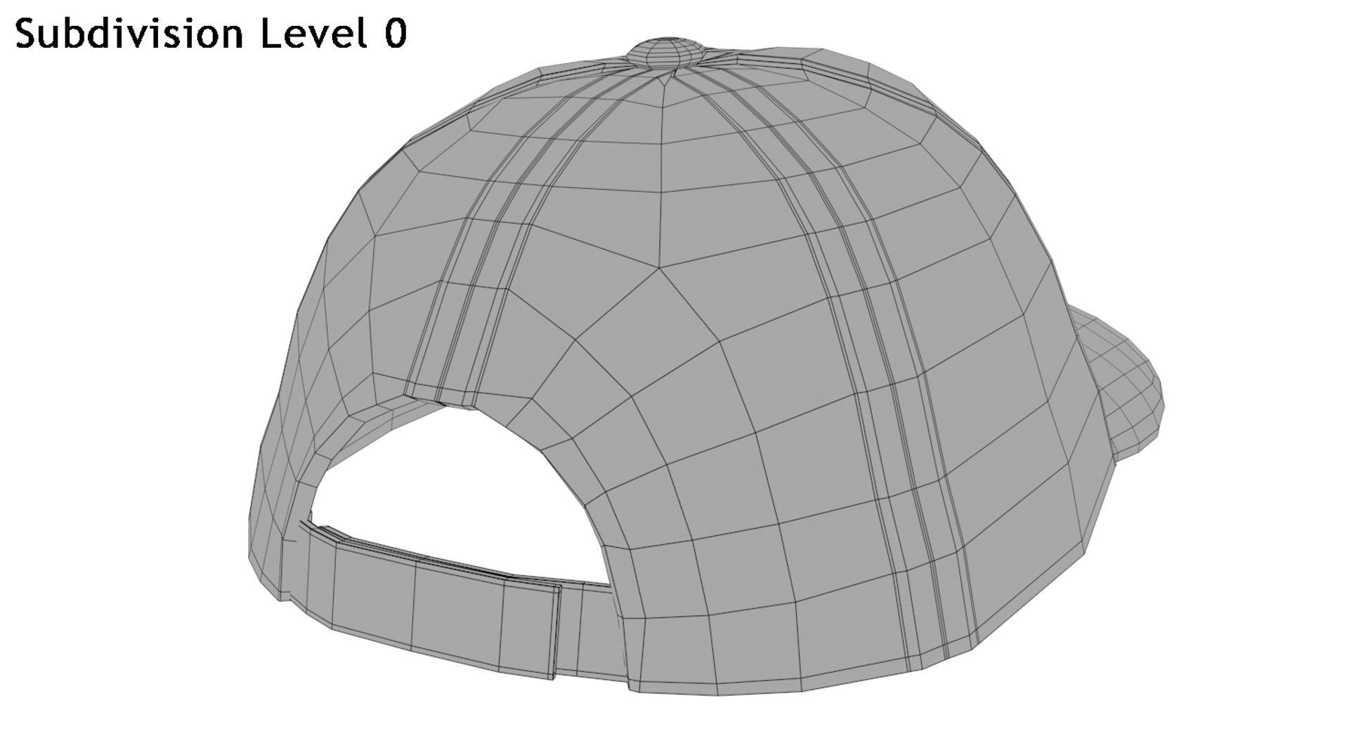 Baseball cap 3D model - TurboSquid 1417048