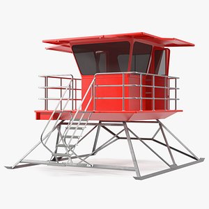 Lifeguard Station 3D Models for Download | TurboSquid