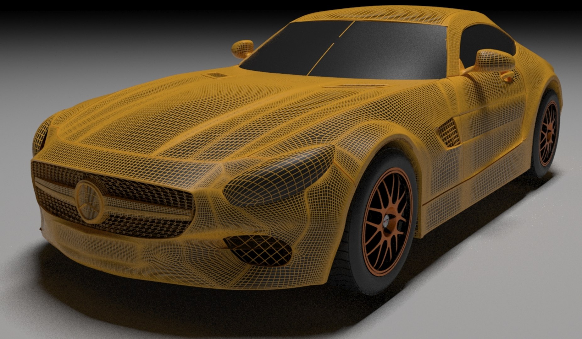 3D Mercedes Amg Model - TurboSquid 1457329