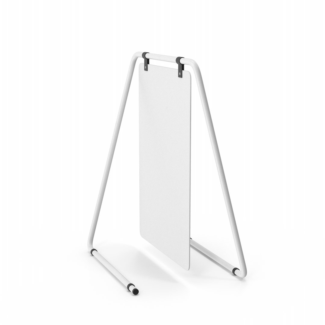 Folding Sign Adboard Model - TurboSquid 2029123