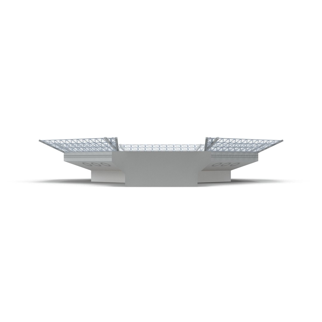 Helicopter Platform 3d Model