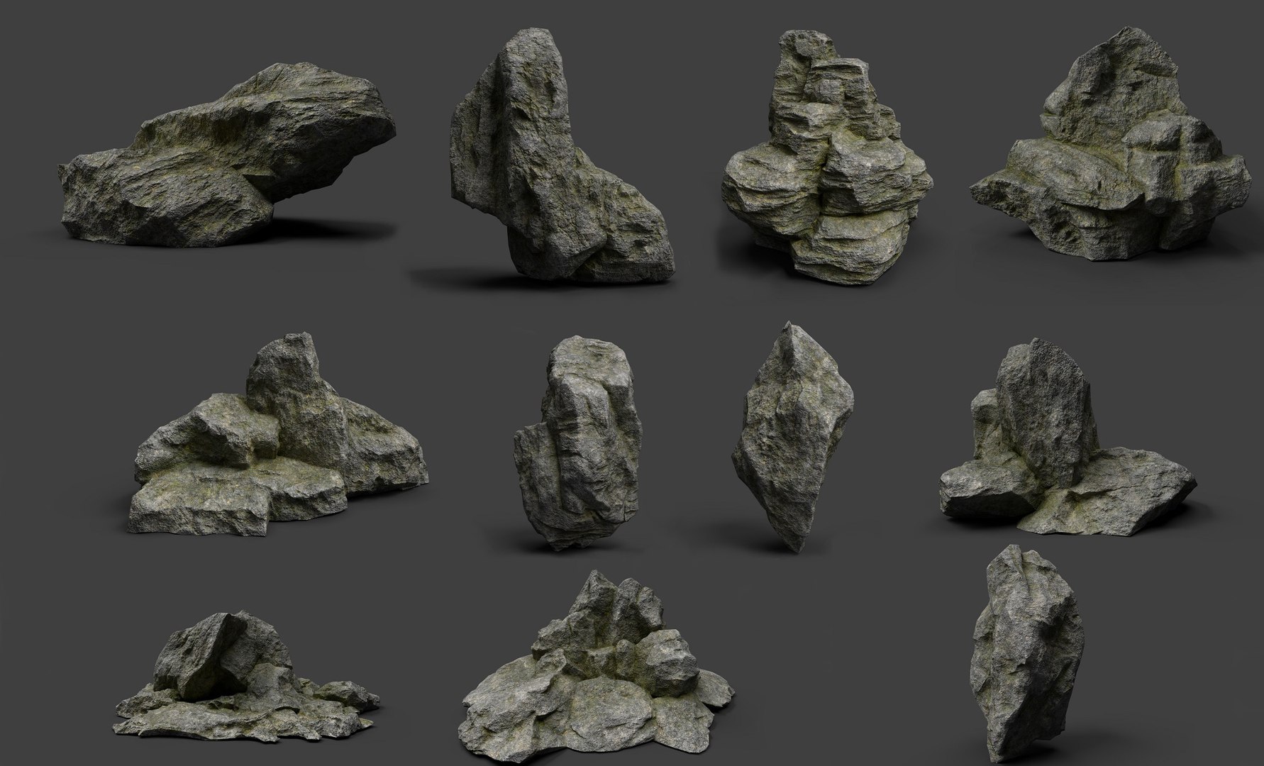Rocks Games Model - TurboSquid 1629913