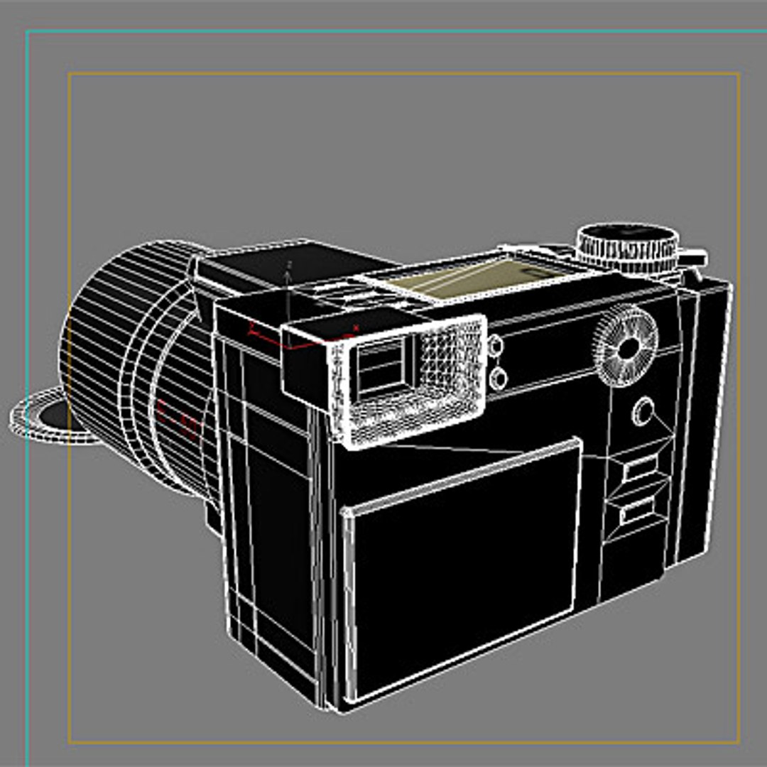 Generic Digital Camera 3d Model
