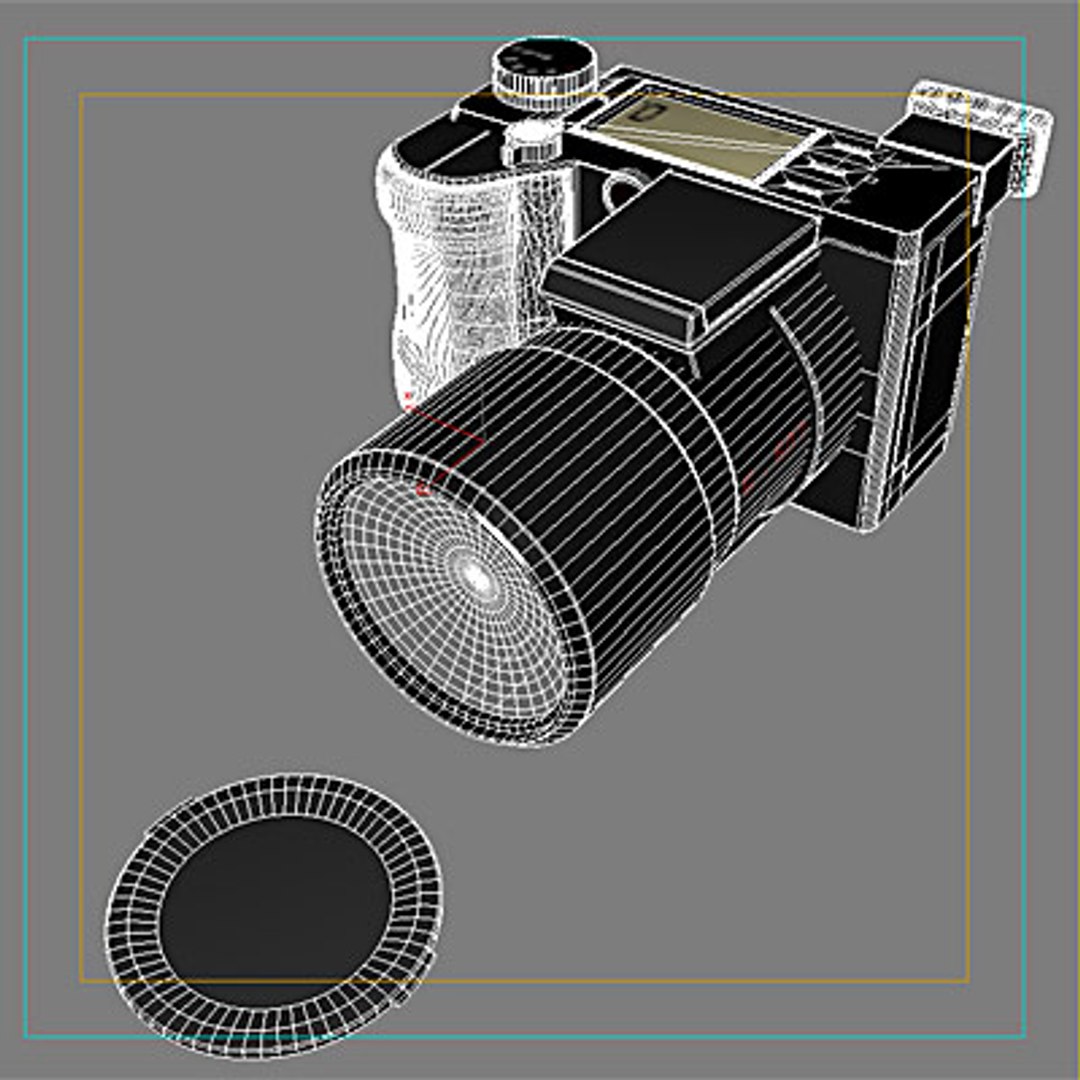 Generic Digital Camera 3d Model