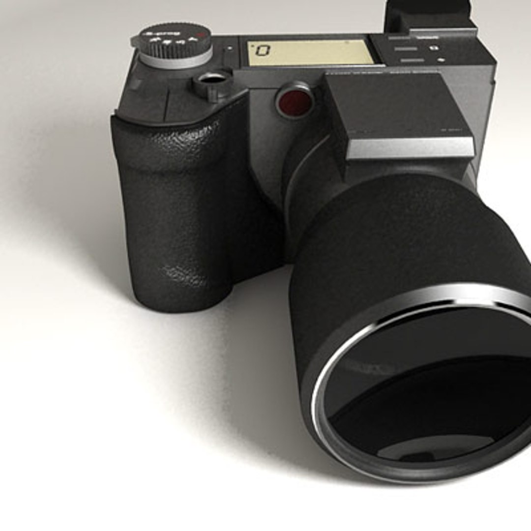 Generic Digital Camera 3d Model