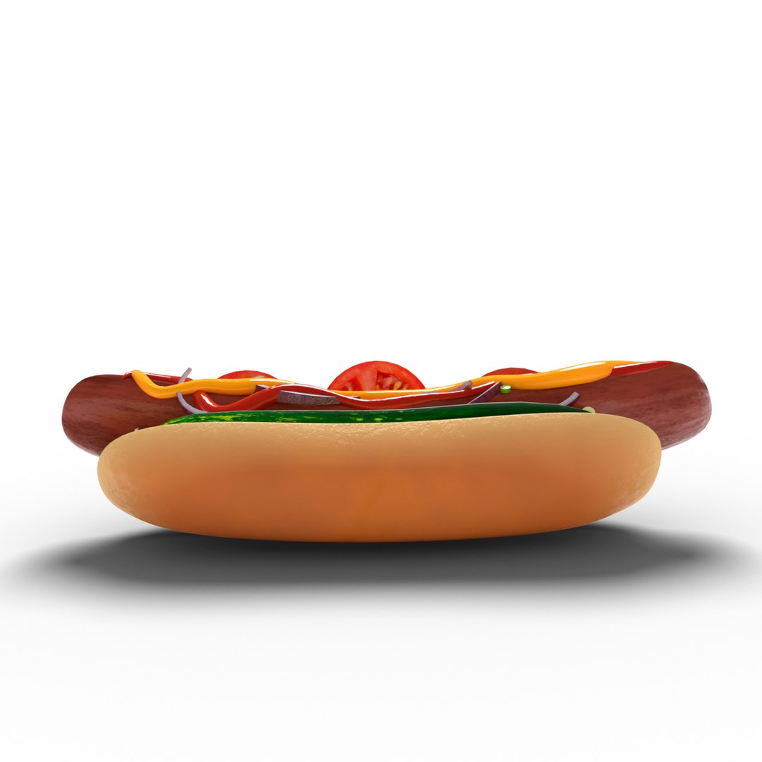 Photorealistic hot dog model - TurboSquid 1439641