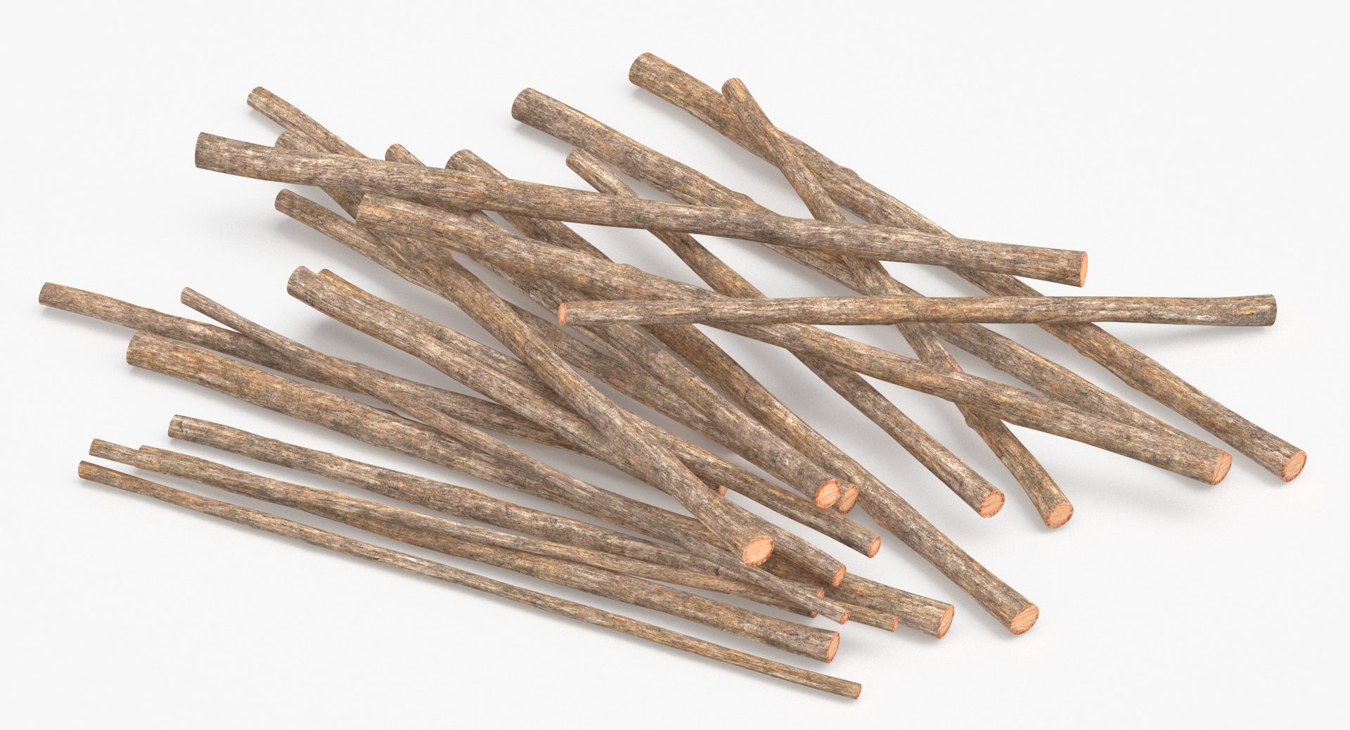 3D Log Pile Small Medium and Large 02 model - TurboSquid 2035380