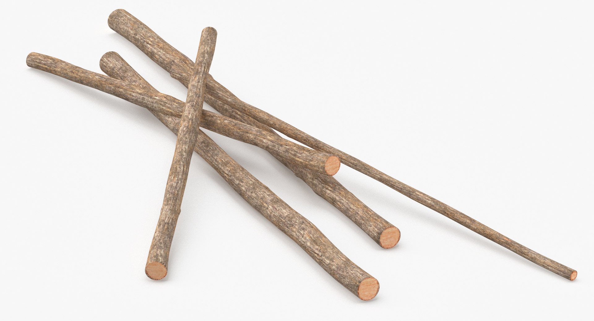 3D Log Pile Small Medium And Large 02 Model - TurboSquid 2035380