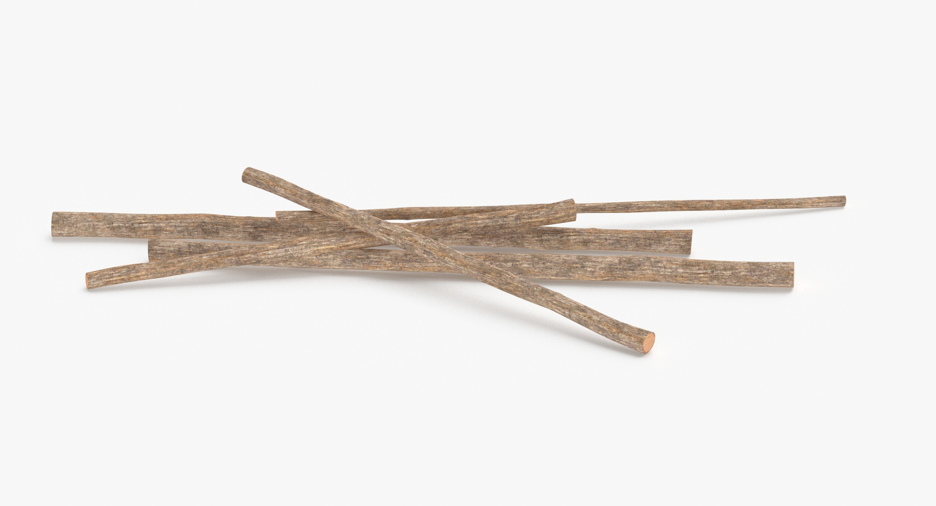 3D Log Pile Small Medium And Large 02 Model - TurboSquid 2035380