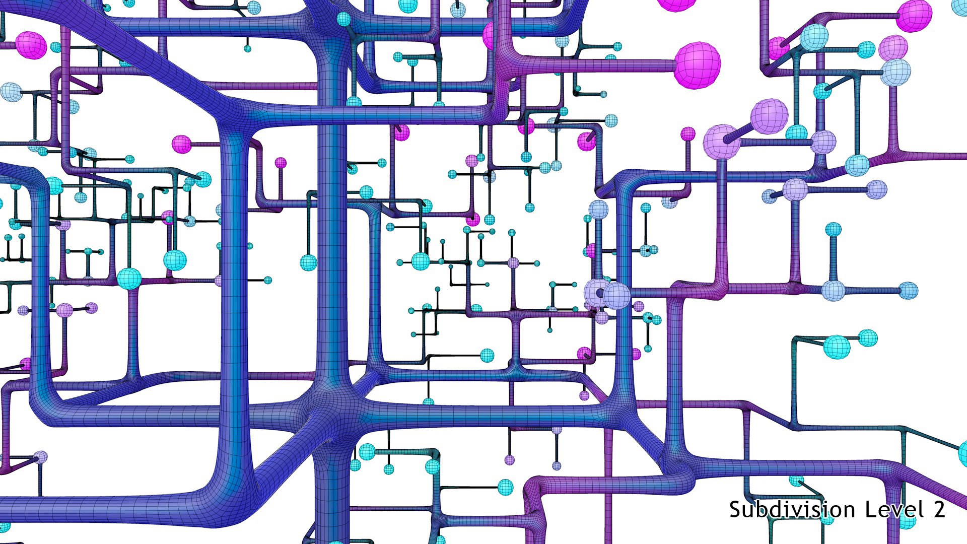 3D Cyber Confier Tree Model - TurboSquid 2343868