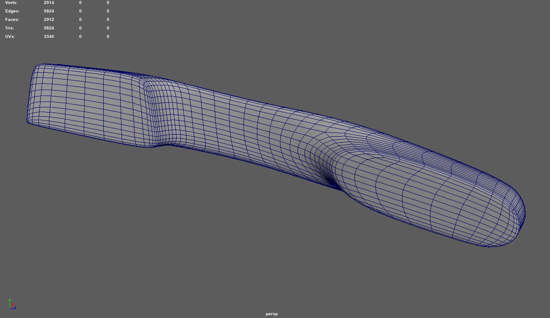 Car Door Handle 04 3D Model - TurboSquid 2186634