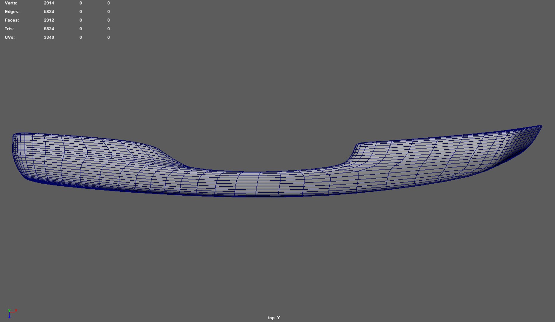 Car Door Handle 04 3D Model - TurboSquid 2186634