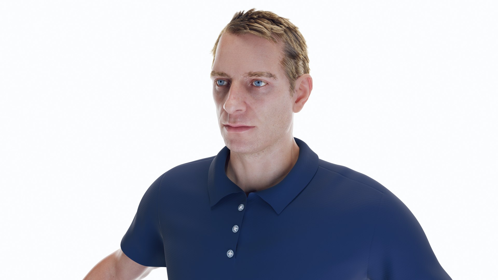 3D Model Male Casual Summer Clothing - TurboSquid 2160189