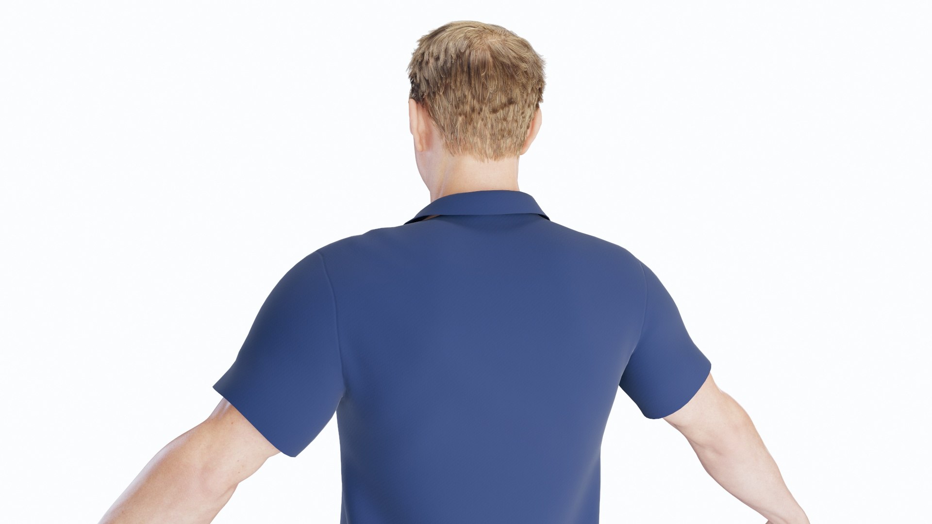 3D model Male Casual Summer Clothing - TurboSquid 2160189