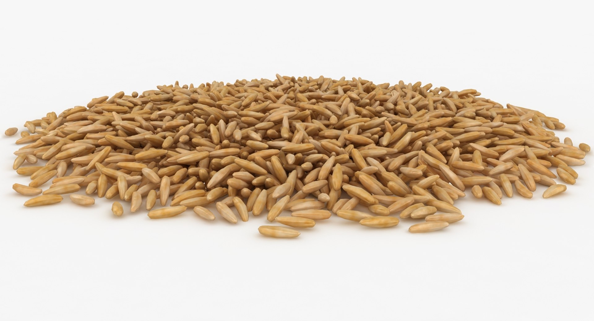 3D Model Realistic Brown Rice 2 - TurboSquid 1170695