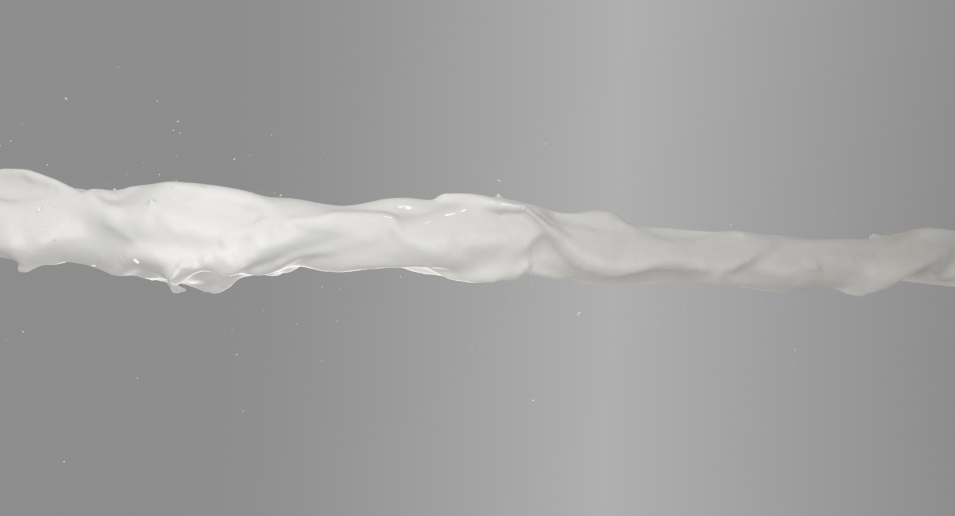 3d flow shaders milk model