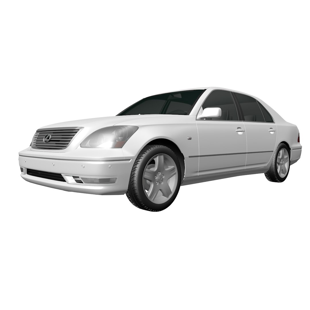 Lexus LS XF30 - 2003 3D model - TurboSquid 2138575