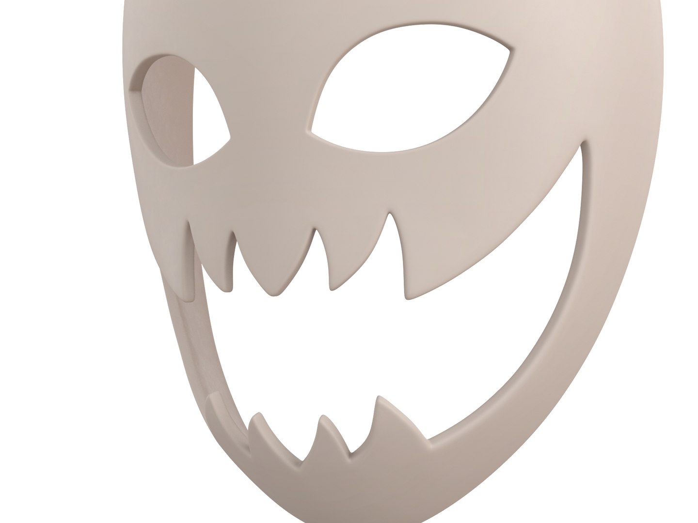 Prop054 Ghost Mask 3D Model - TurboSquid 1863257