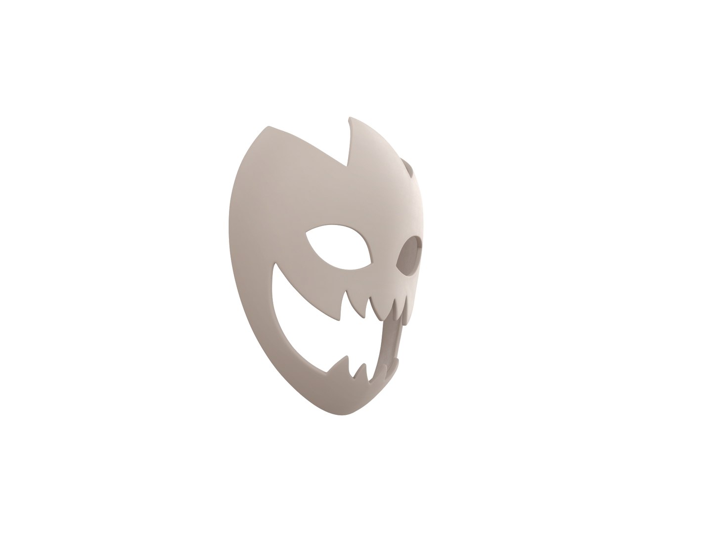 Prop054 Ghost Mask 3D Model - TurboSquid 1863257