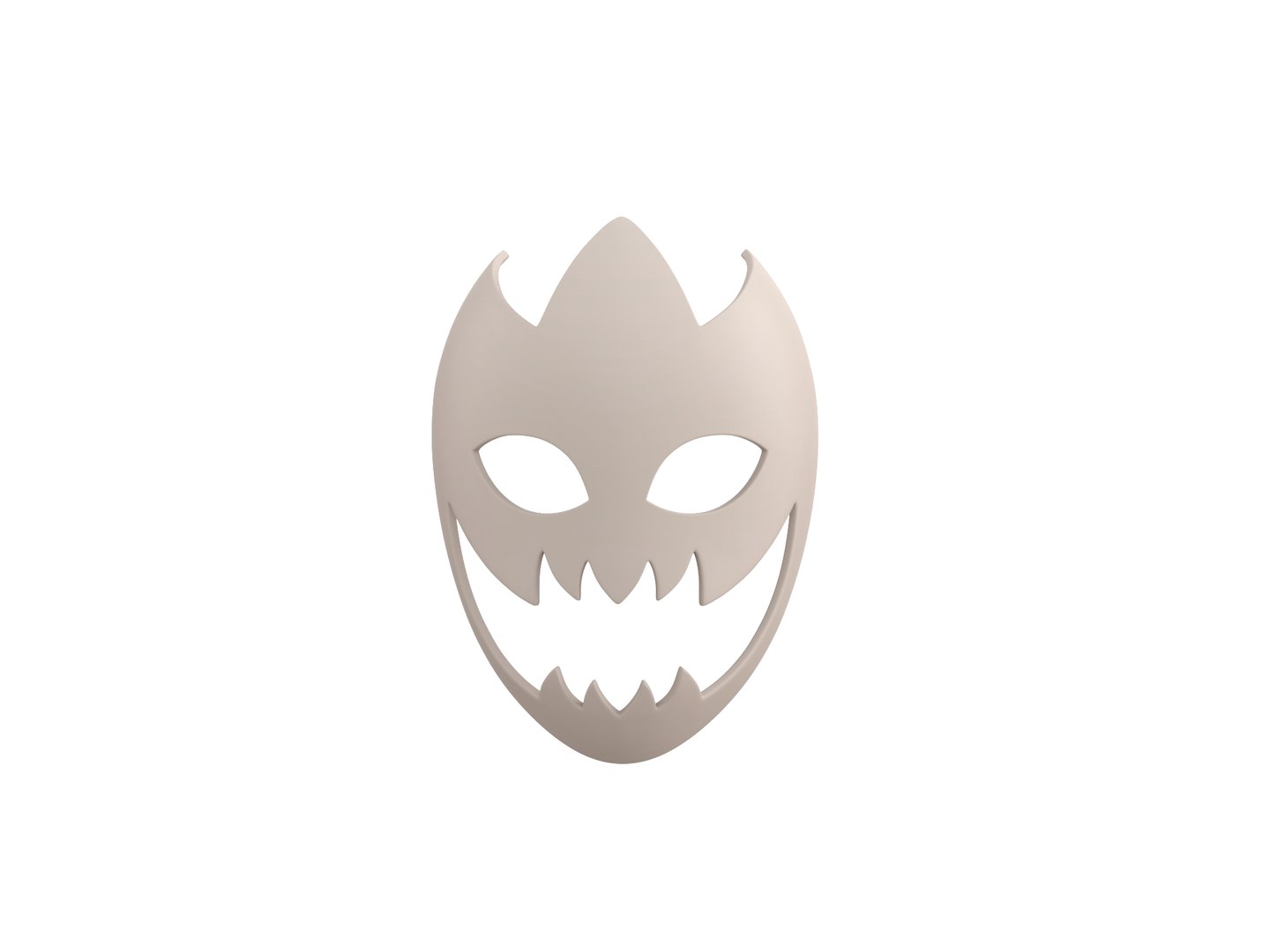 Prop054 Ghost Mask 3D Model - TurboSquid 1863257