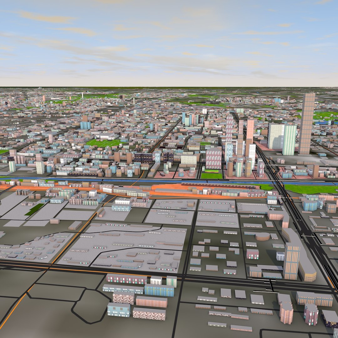 3D Beijing China - TurboSquid 1398796