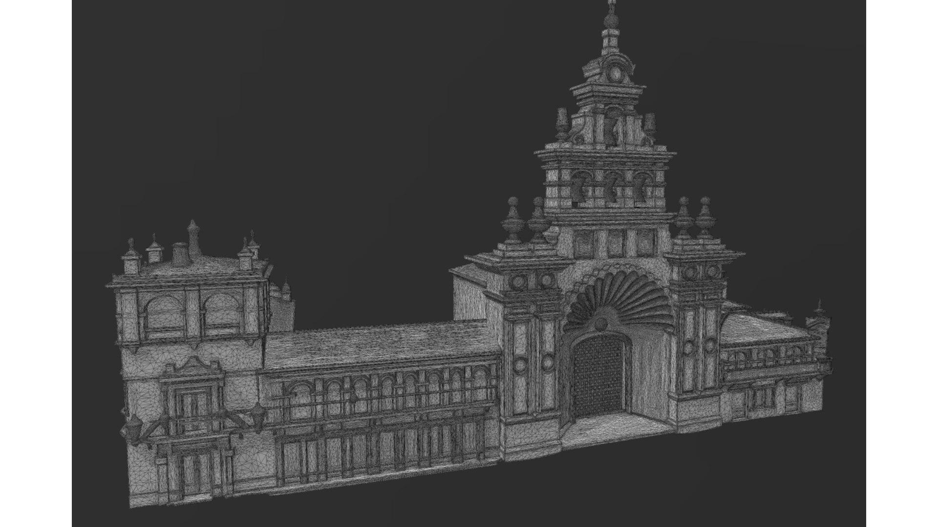 3D ERMITA DEL ROCIO DE ALMONTE HUELVA - TurboSquid 2416365