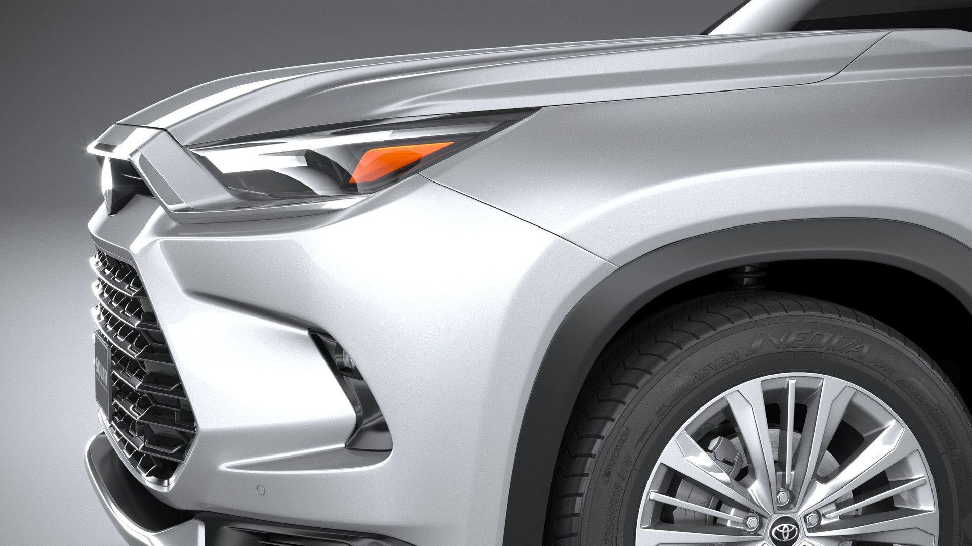 3D Toyota Grand Highlander 2024 Model - TurboSquid 2041526