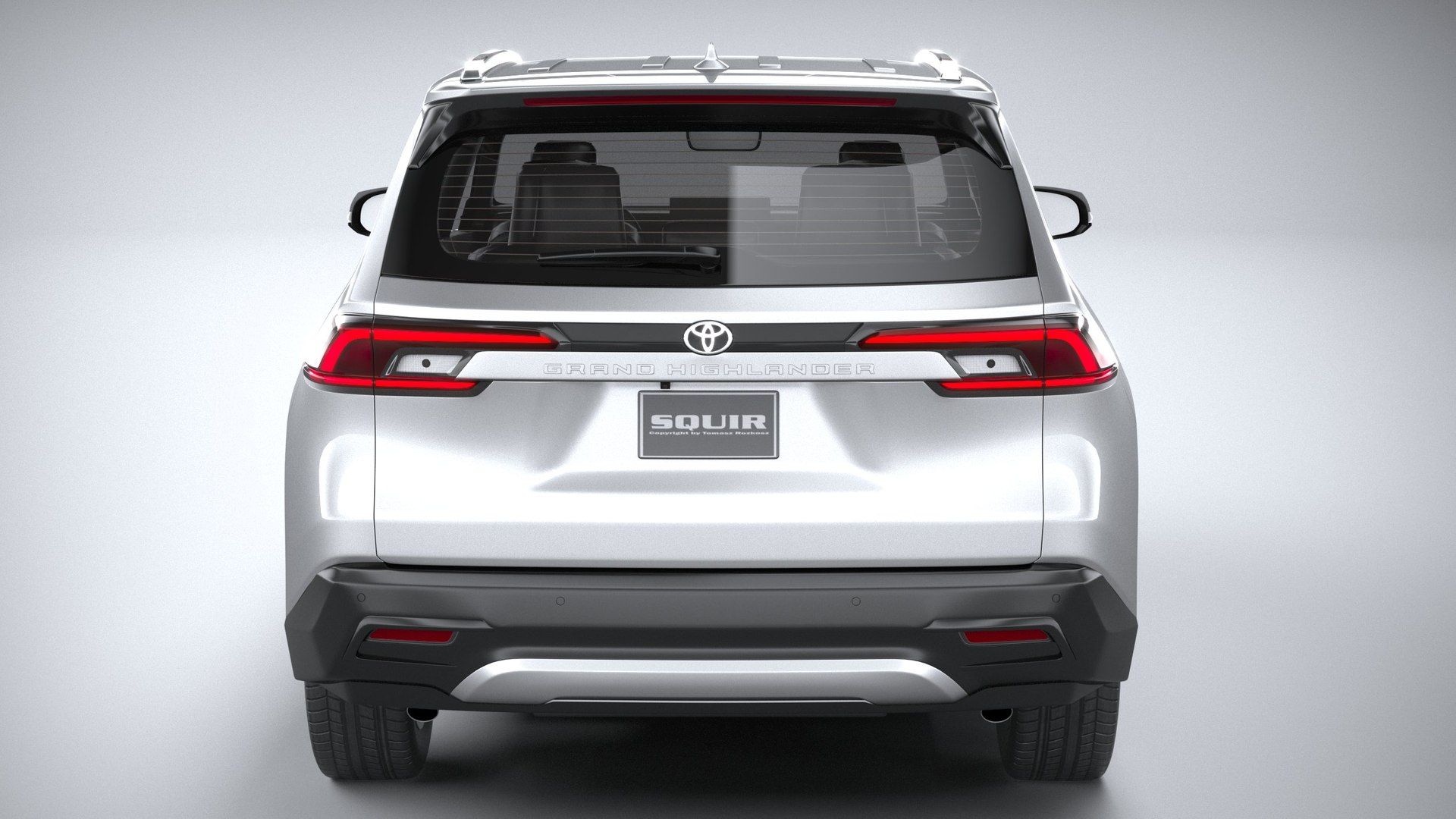 3D Toyota Grand Highlander 2024 Model - TurboSquid 2041526