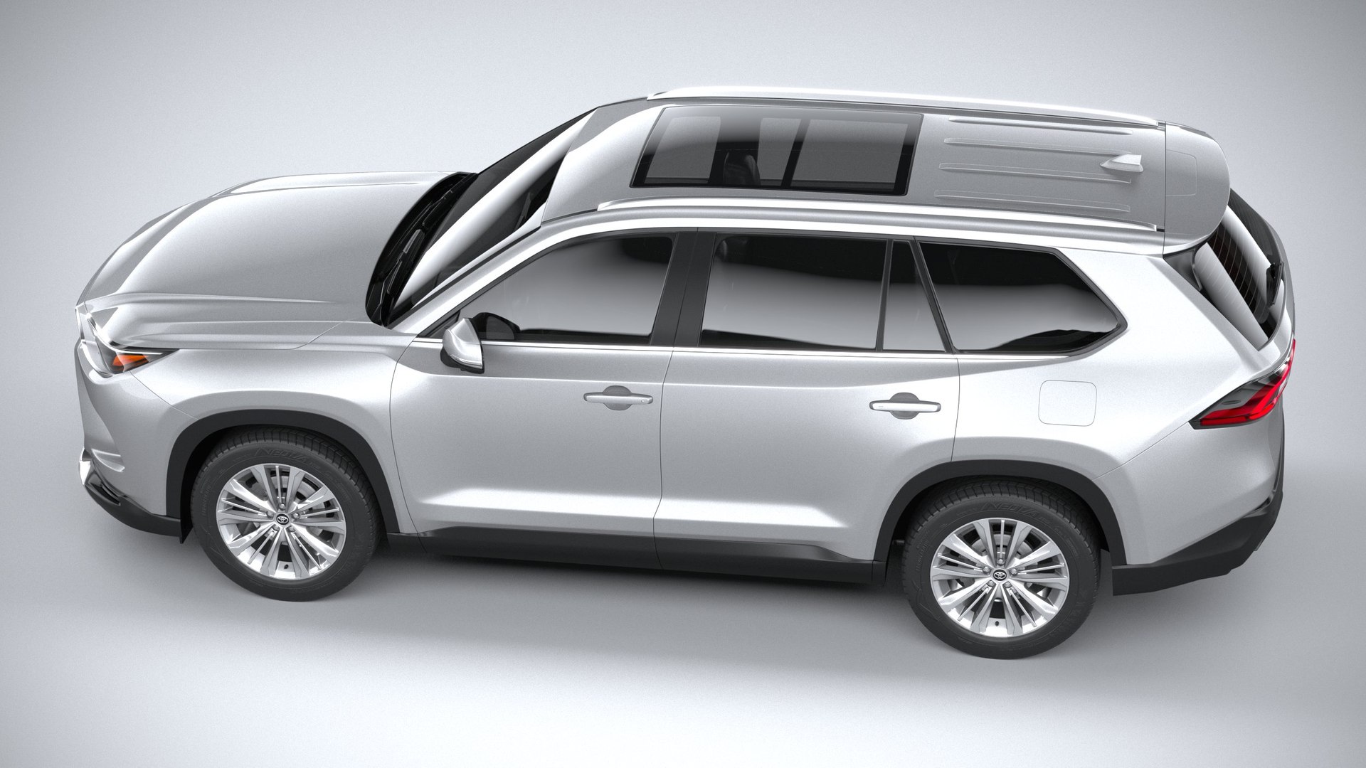 3D Toyota Grand Highlander 2024 model - TurboSquid 2041526