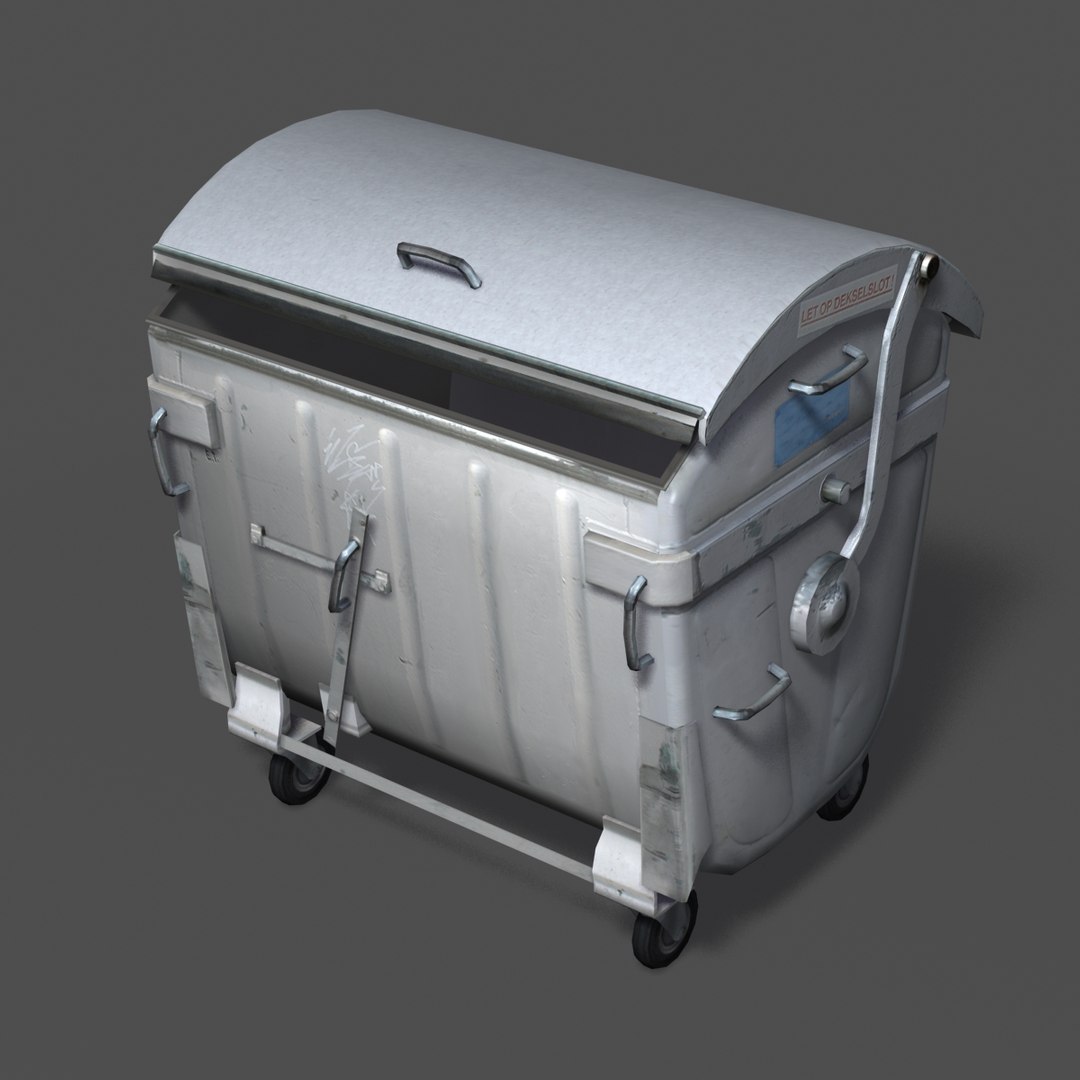 3d Model Garbage Container
