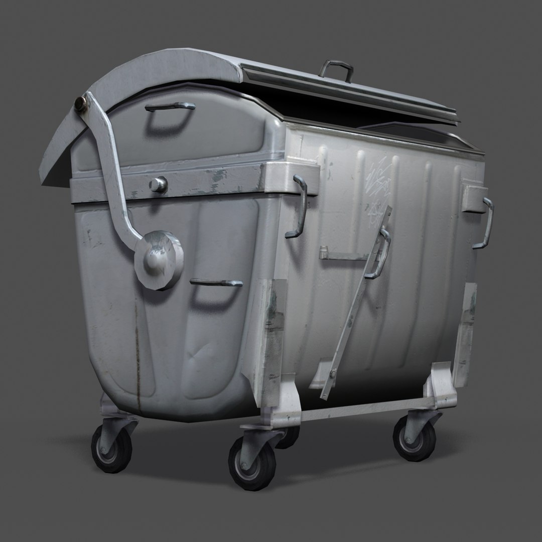 3d Model Garbage Container