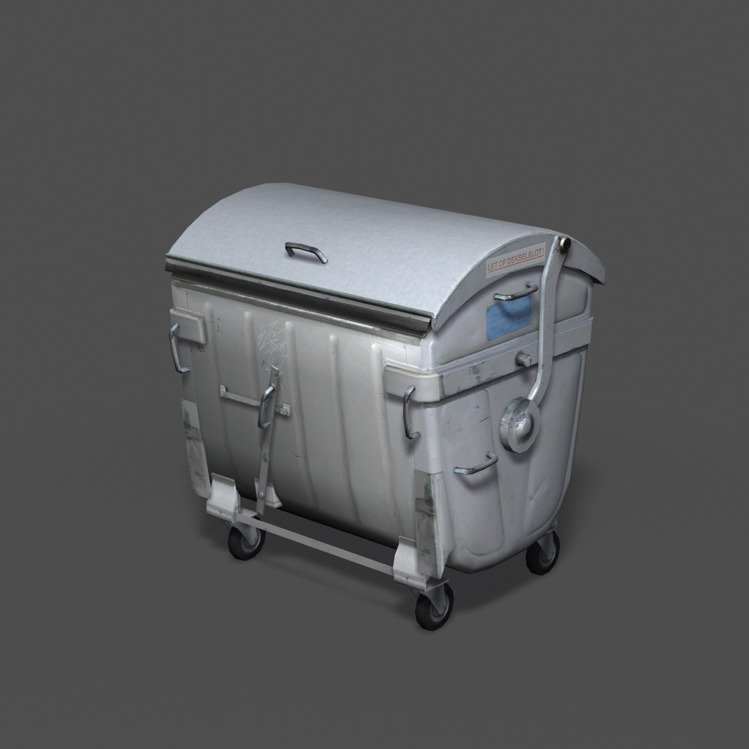 3d Model Garbage Container
