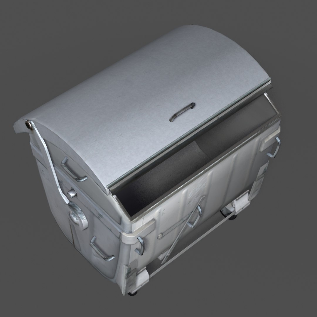3d Model Garbage Container