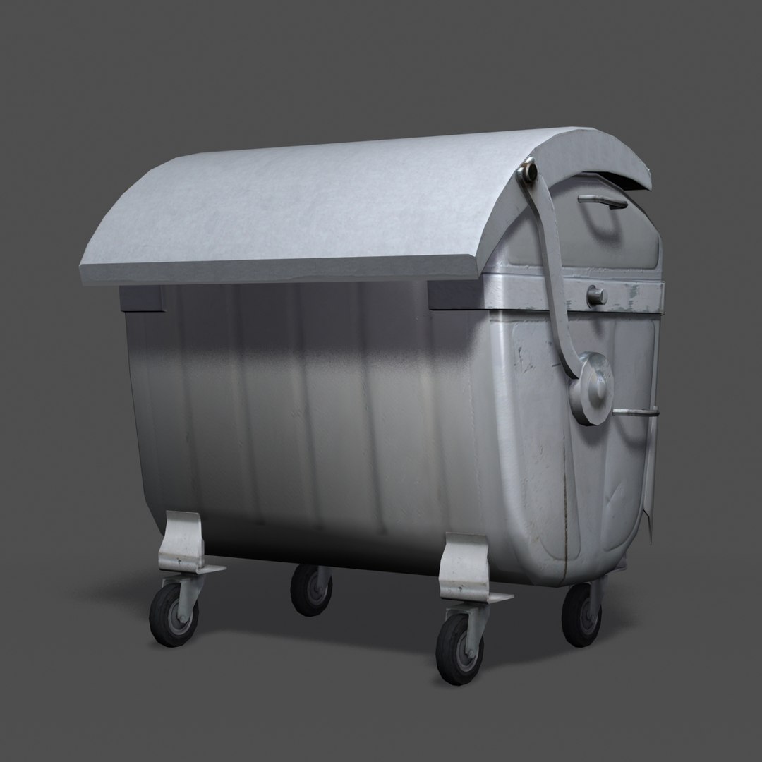 3d Model Garbage Container