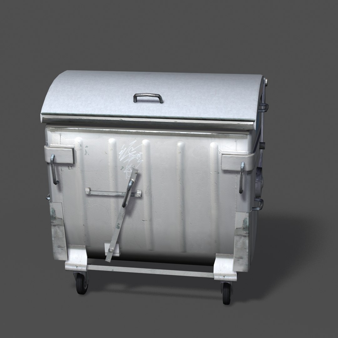 3d Model Garbage Container