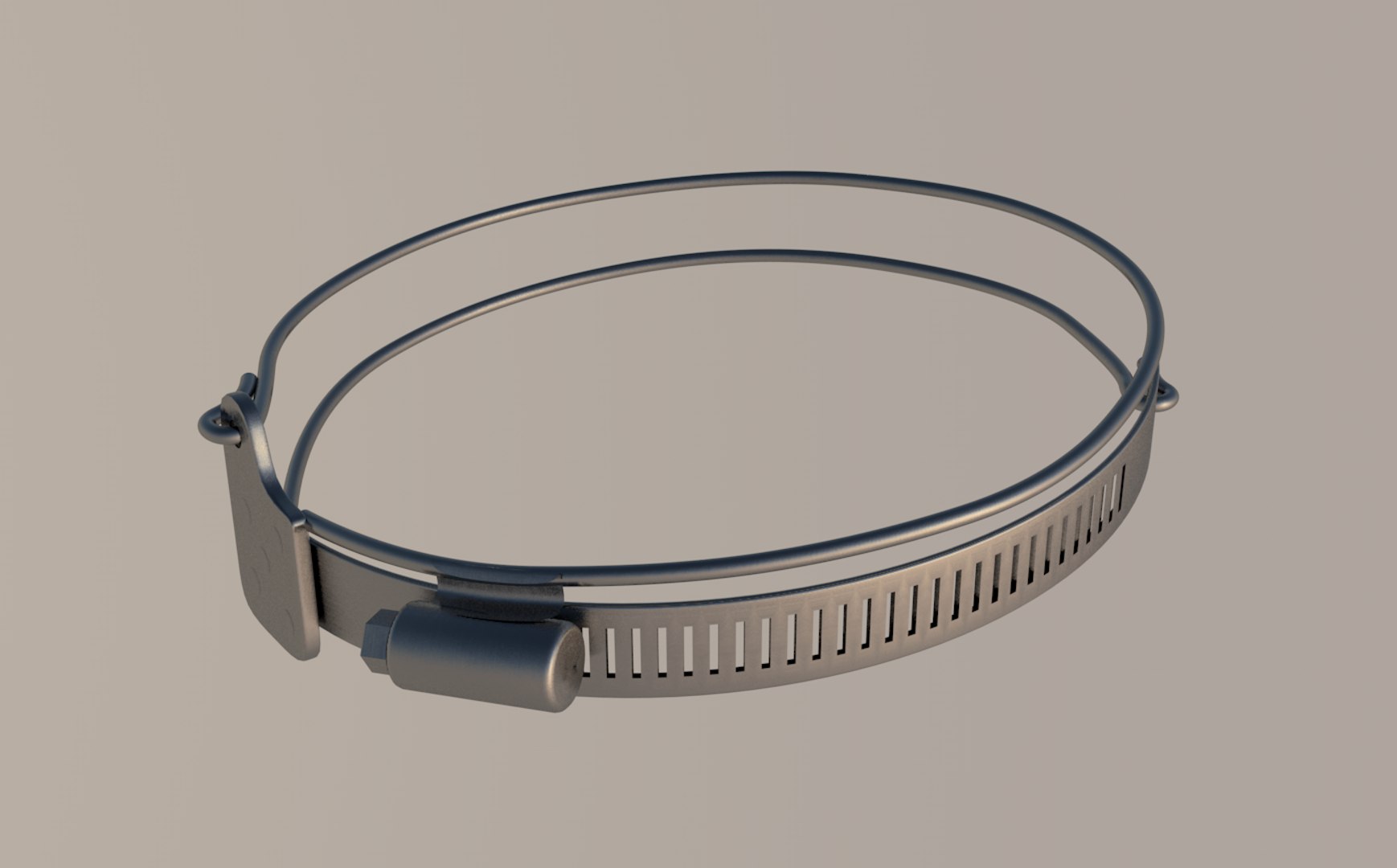 Hose Clamp 3D Model - TurboSquid 1442041