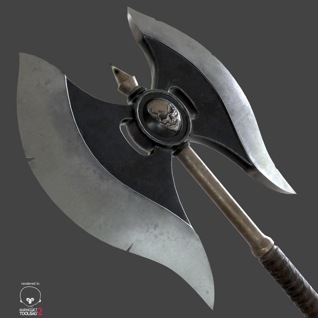 Warrior Barbarian Axe Max