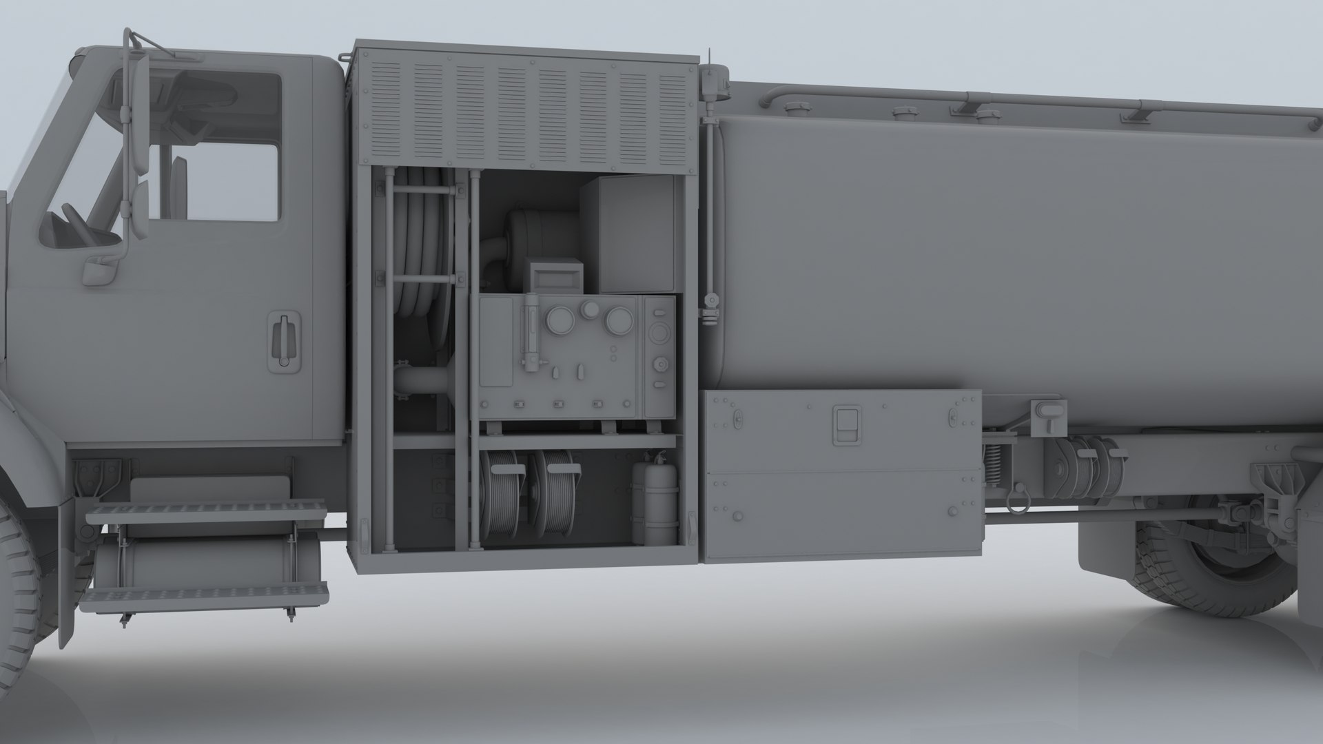 Kovatch R11-6000 Refueler Green 3D Model - TurboSquid 2049140