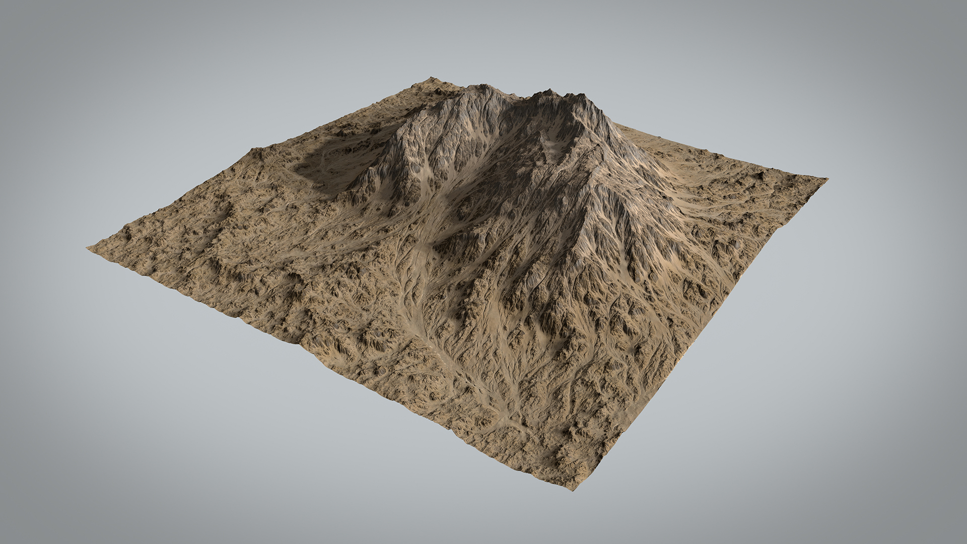 3d Mountain Textures