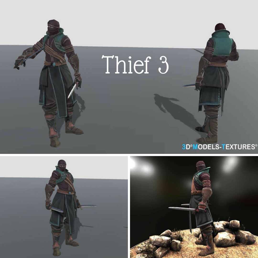 Thief 3D Model - TurboSquid 1209975