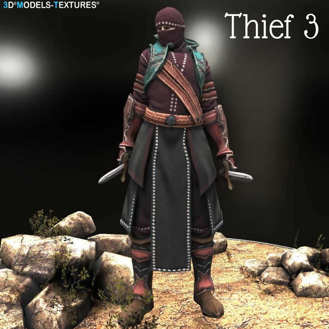 Thief 3D Model - TurboSquid 1209975