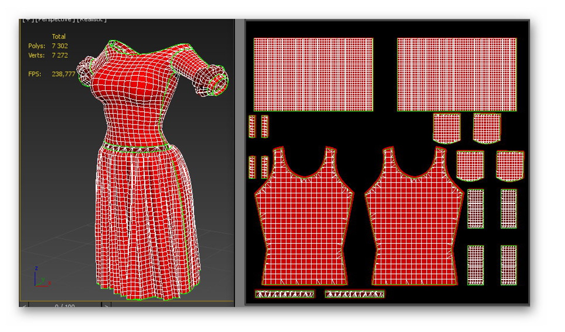 Woman unwrapped 3D model - TurboSquid 1698690