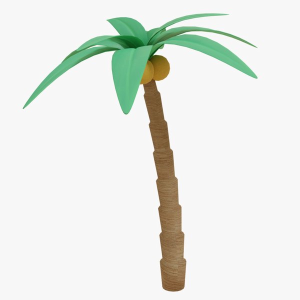 Cartoon Palm Tree model - TurboSquid 1979815