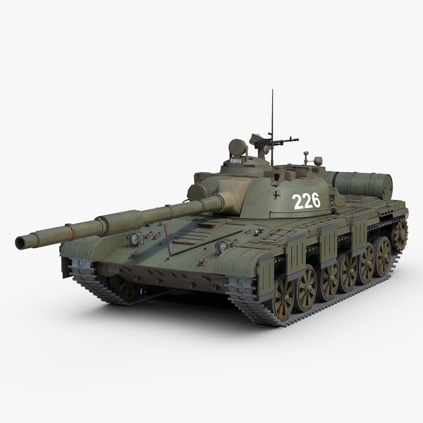 modelo 3d Tanque Ural T 72 - TurboSquid 2167251