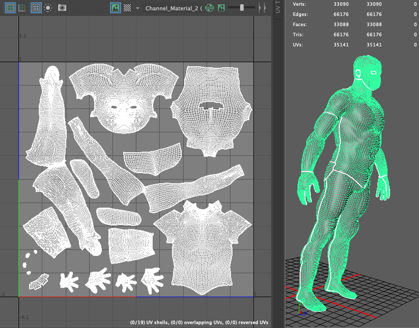 Low-poly Uv Unwrapped Model - TurboSquid 1381640