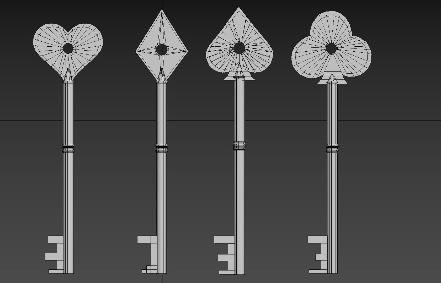 3D Themed Key Pack Pbr - TurboSquid 1540155