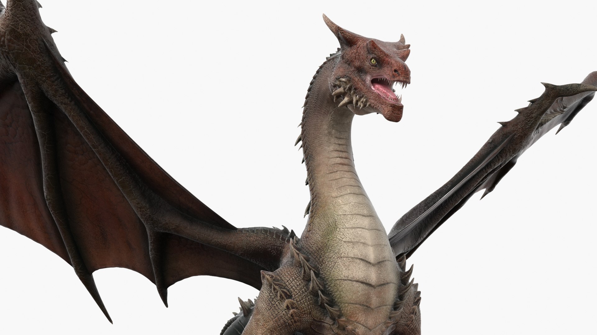 3D Mythical Dragon Beast - TurboSquid 2335596
