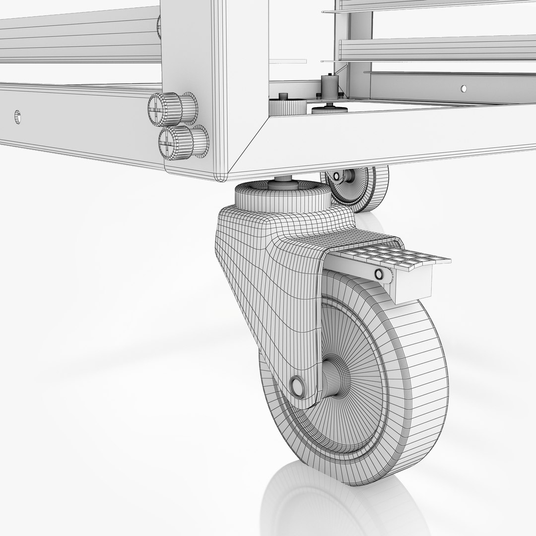3D Ubiquiti Unifi Toolless Mini Rack - TurboSquid 1847254