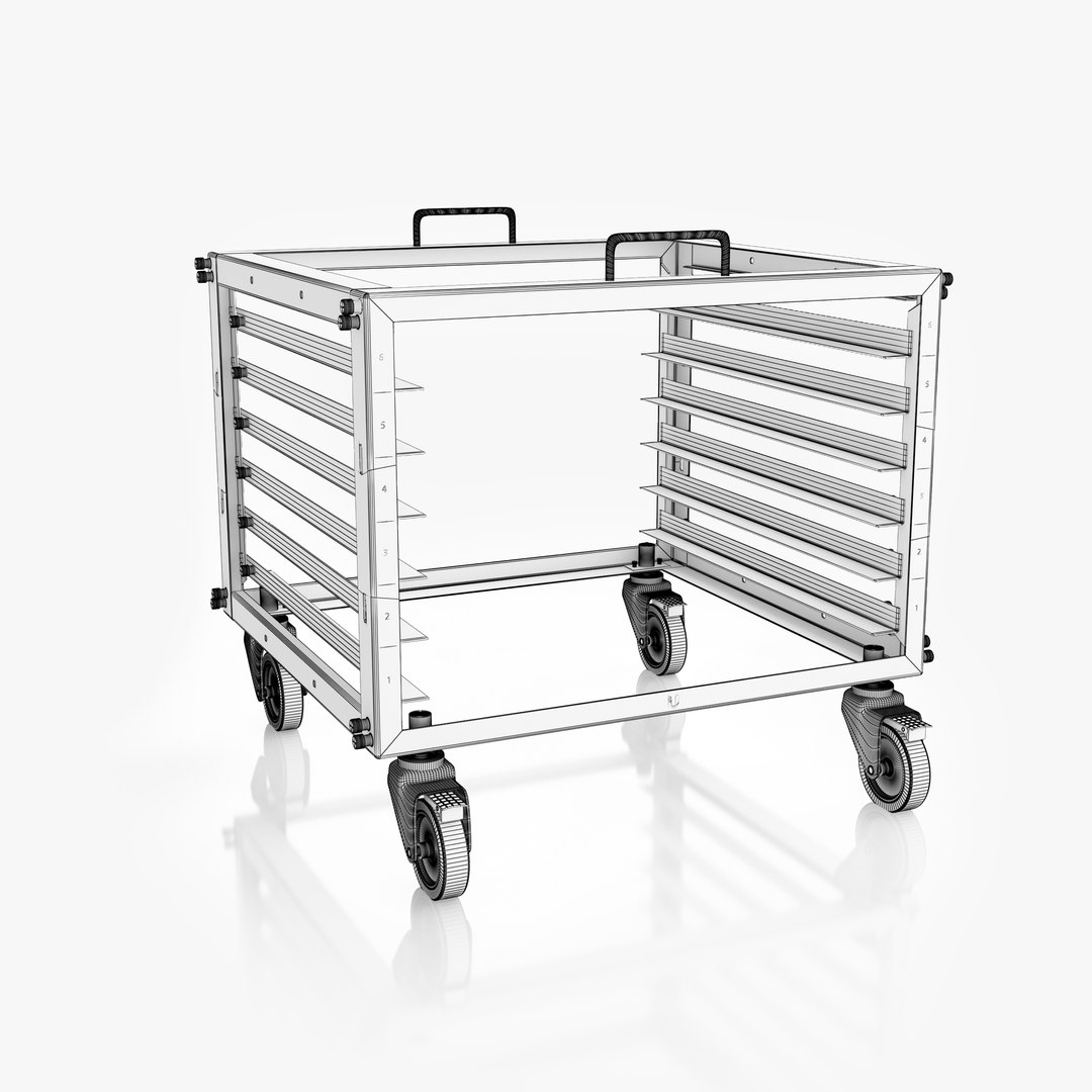 3D Ubiquiti Unifi Toolless Mini Rack - TurboSquid 1847254