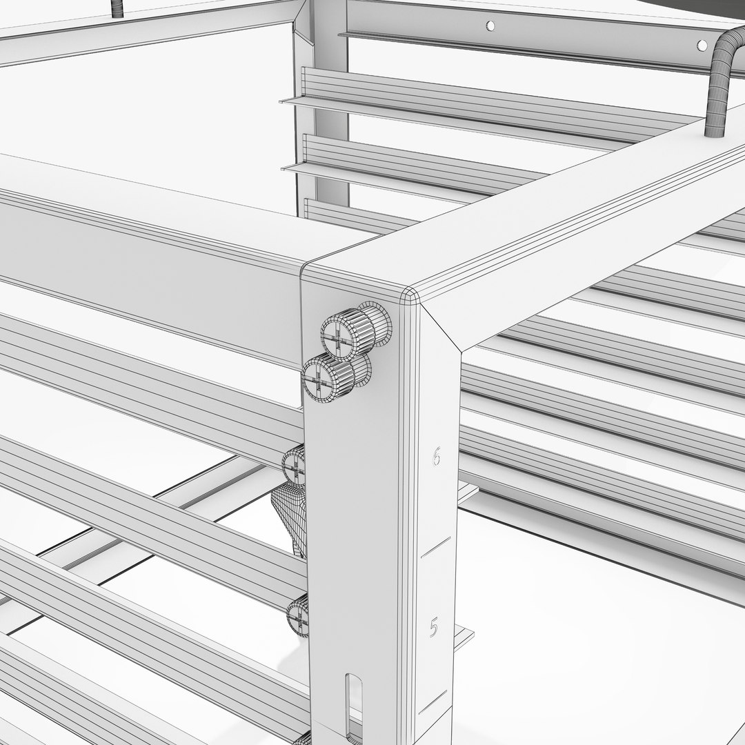 3D Ubiquiti Unifi Toolless Mini Rack - TurboSquid 1847254